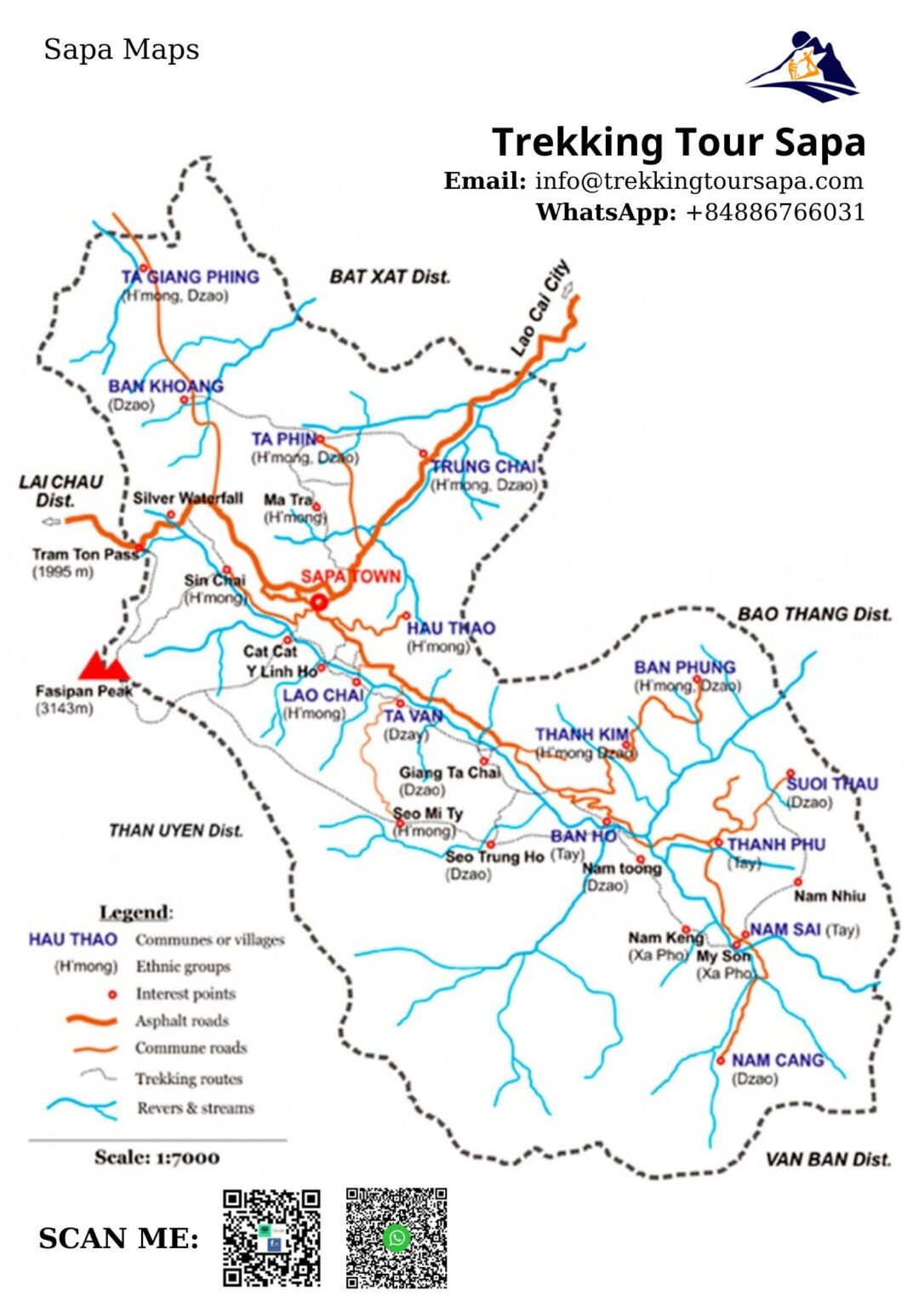 Discover The Best Hiking Trails With A Sapa Trekking Map